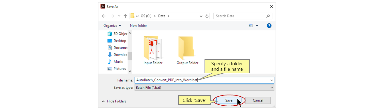 Batch Conversion of PDF Files into Microsoft Word Format