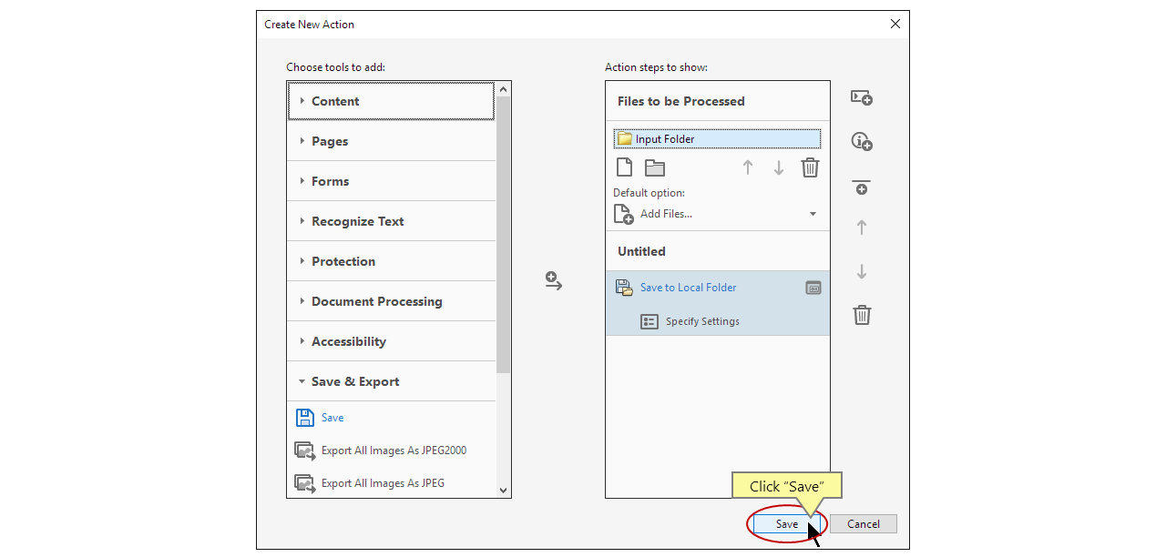 Batch Conversion of Files Into PDF Format