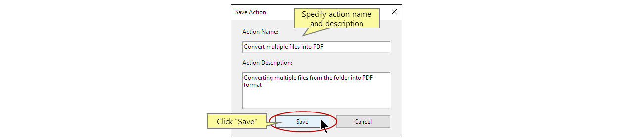 Batch Conversion of Files Into PDF Format