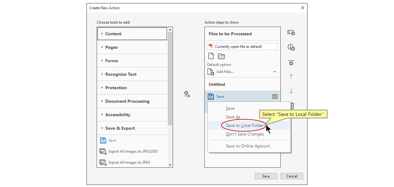 Batch Conversion of Files Into PDF Format