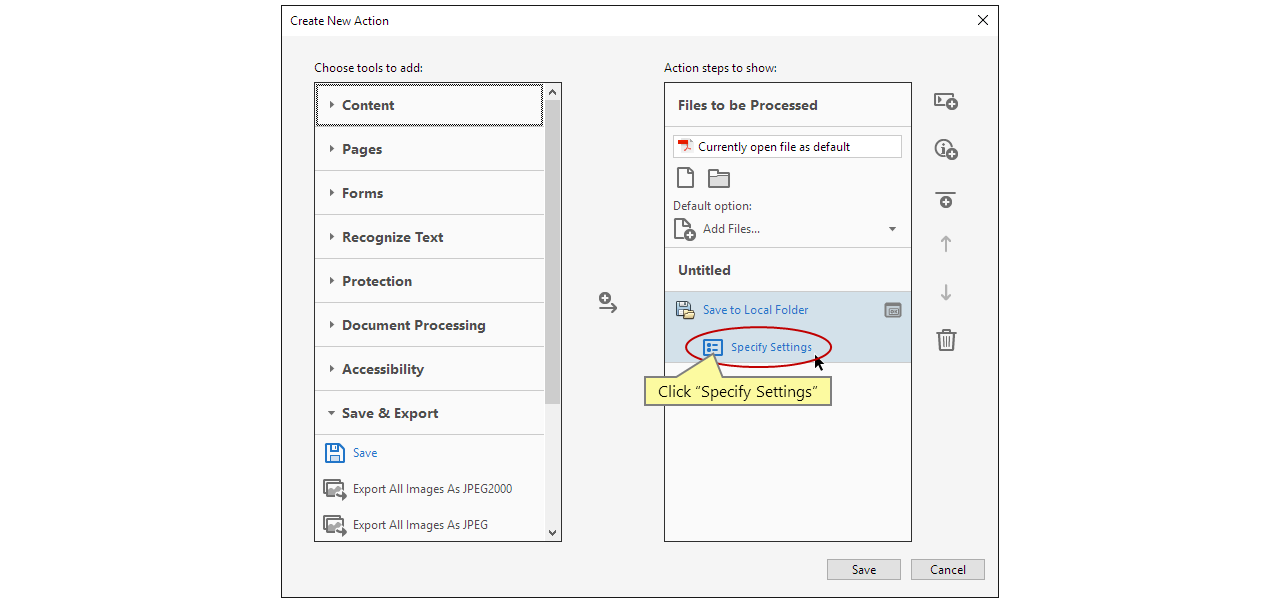 Batch Conversion of Files Into PDF Format