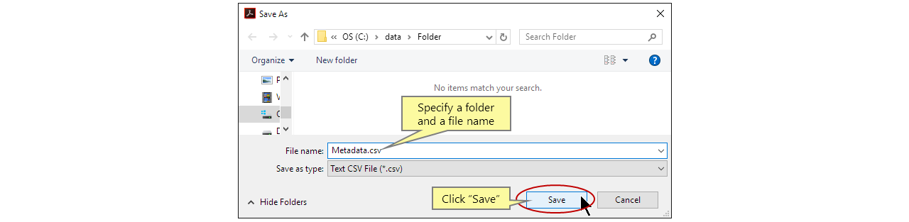 Editing Metadata for Multiple PDF Documents