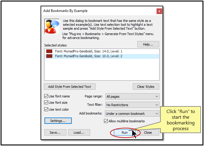 Bookmarking PDF Text "By Example" Using The AutoBookmark™ Plug-in For ...