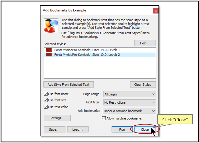 Bookmarking PDF Text "By Example" Using The AutoBookmark™ Plug-in For ...