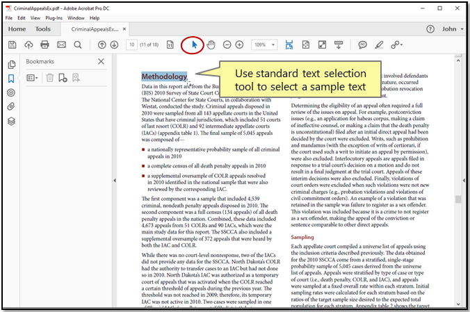Bookmarking PDF Text "By Example" Using The AutoBookmark™ Plug-in For ...