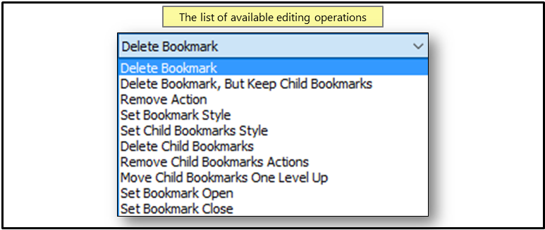 Delete, Move and Style PDF Bookmarks Using The AutoBookmark™ Plug-in
