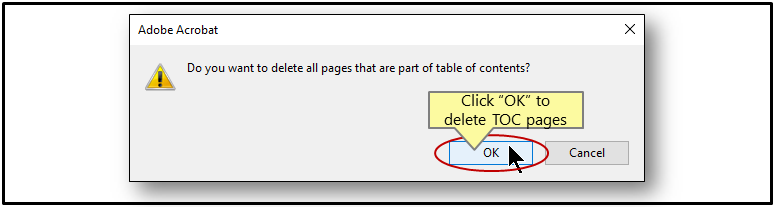 Creating Table Of Contents From PDF Bookmarks