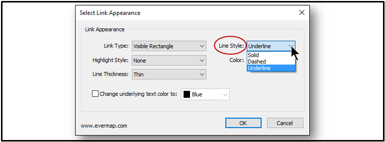 Linking PDF Table Of Contents To Pages
