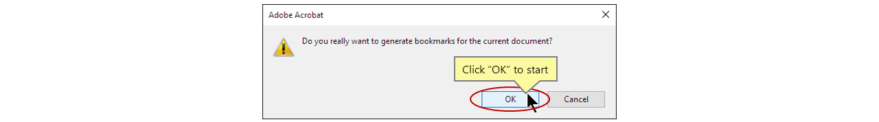 Bookmarking by Text Style