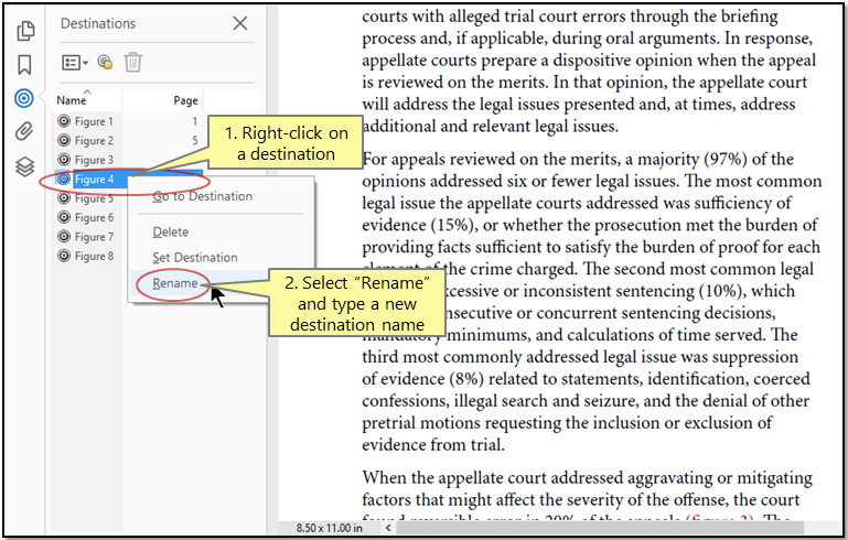 Introduction to PDF Destinations