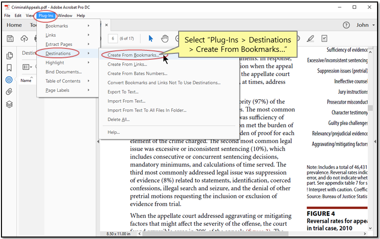 Introduction to PDF Destinations