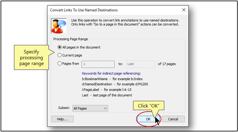 Introduction to PDF Destinations