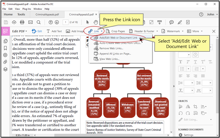 Introduction to PDF Destinations