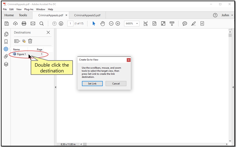 Introduction to PDF Destinations