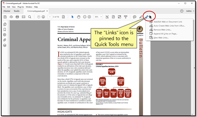 Introduction to PDF Links