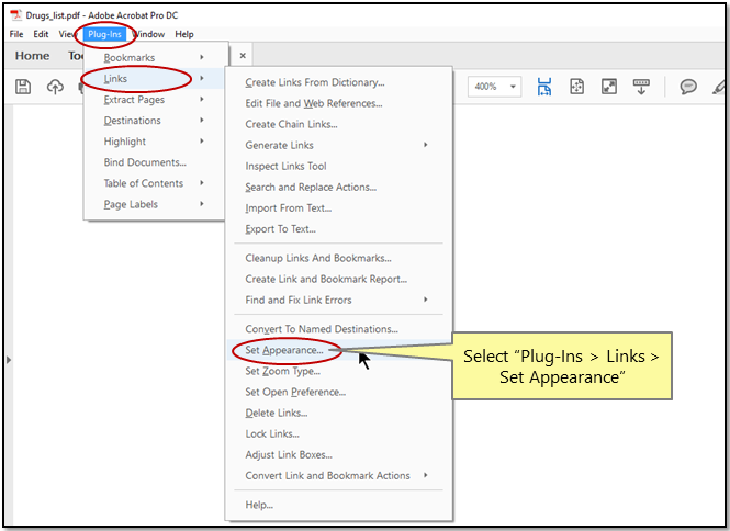 Introduction to PDF Links