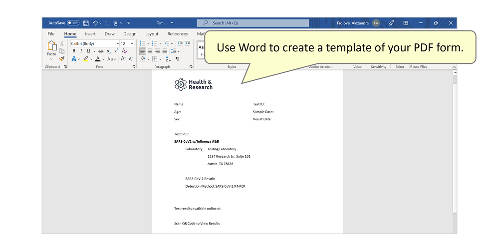 Creating PDF Documents With Custom QR Codes With Web Links