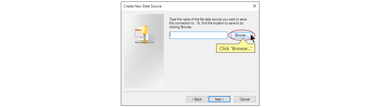 Using ODBC Databases in the Mail Merge