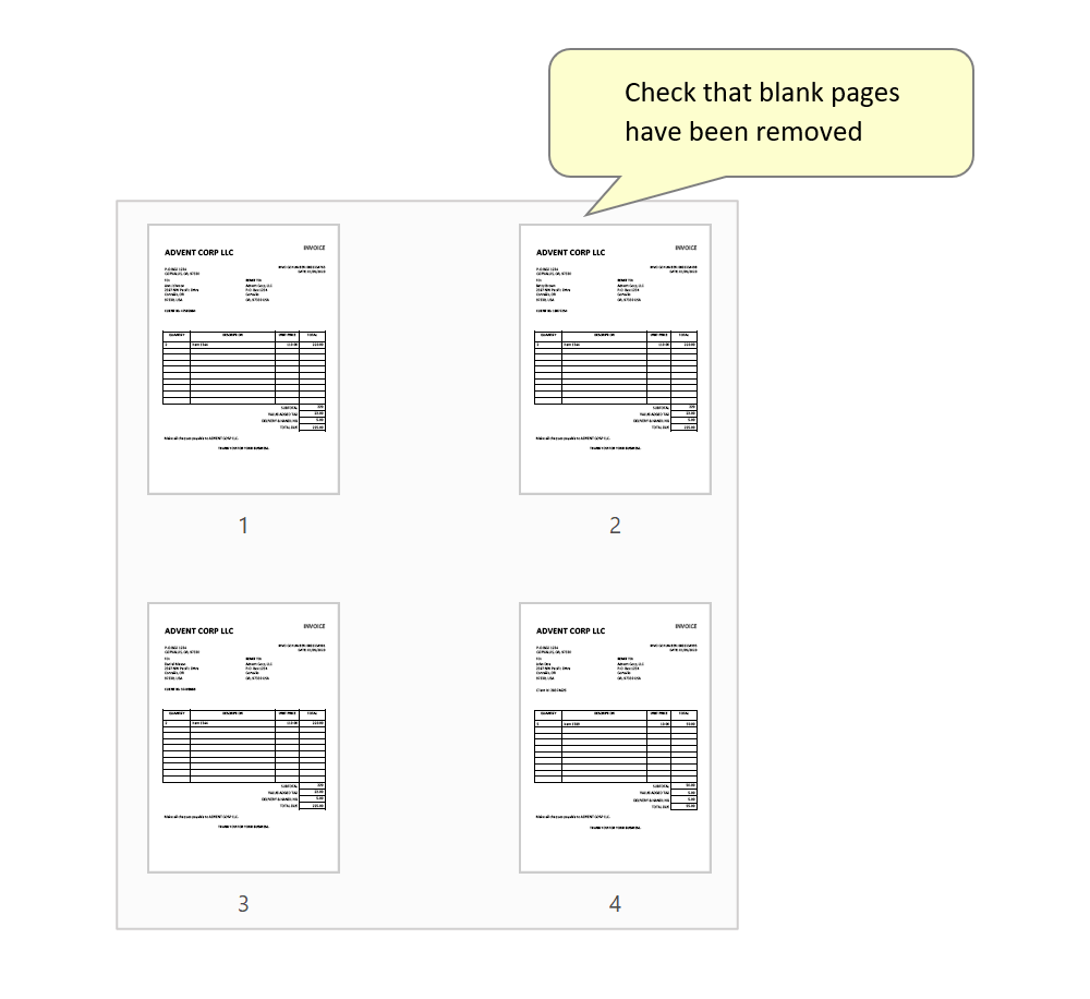 Removing Blank Pages From PDF Documents With AutoPageX Plug in