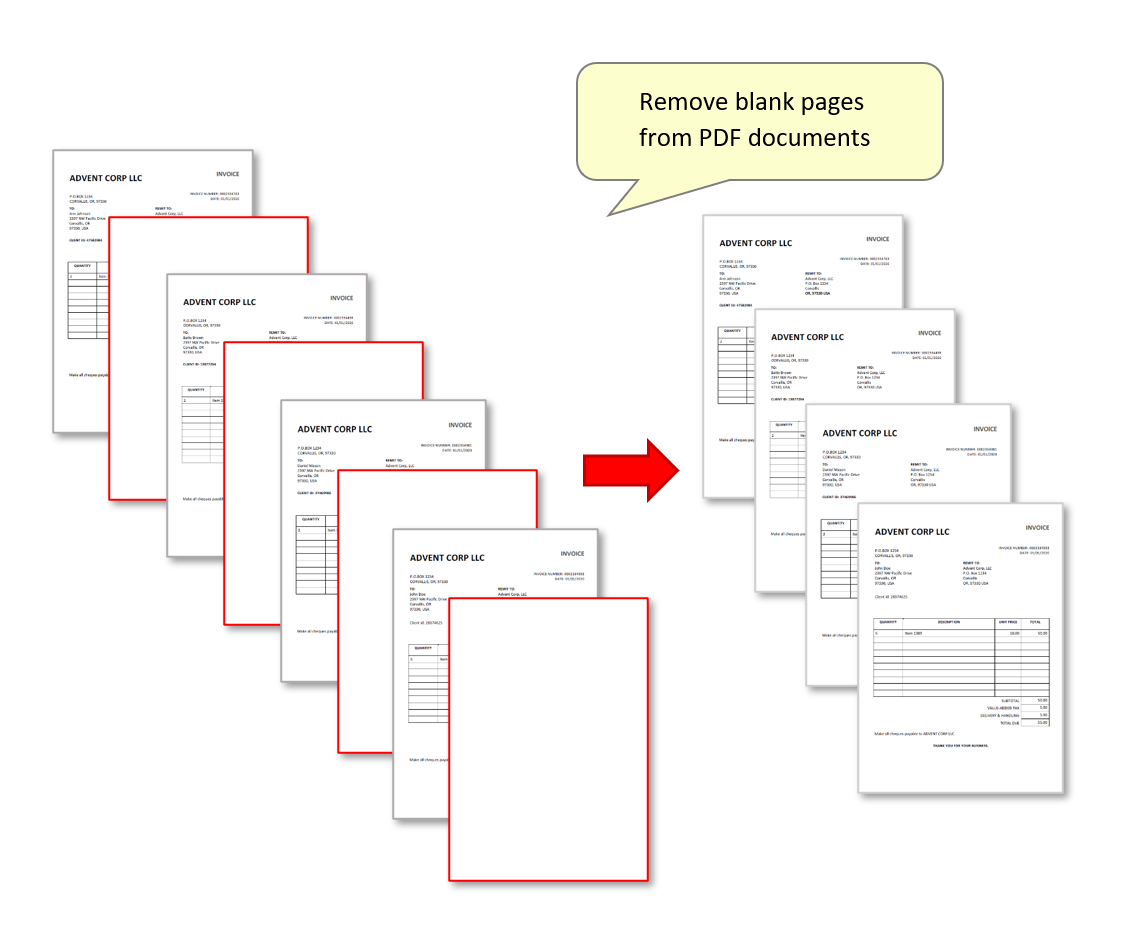 Removing Blank Pages From PDF Documents With AutoPageX Plug in