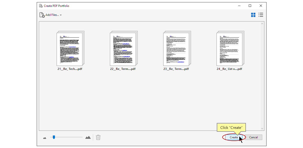 Deduplicating PDF Files