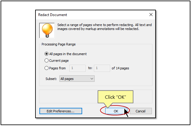 Redacting Text By Template With AutoRedact® Plug-in For Adobe® Acrobat®