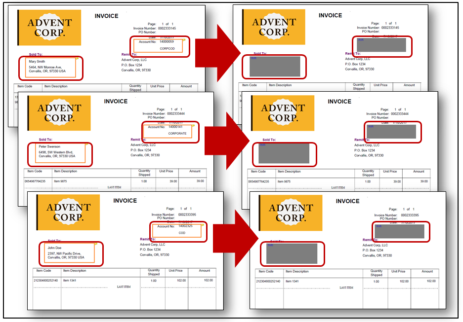 Redacting Text By Template With AutoRedact® Plug-in For Adobe® Acrobat®