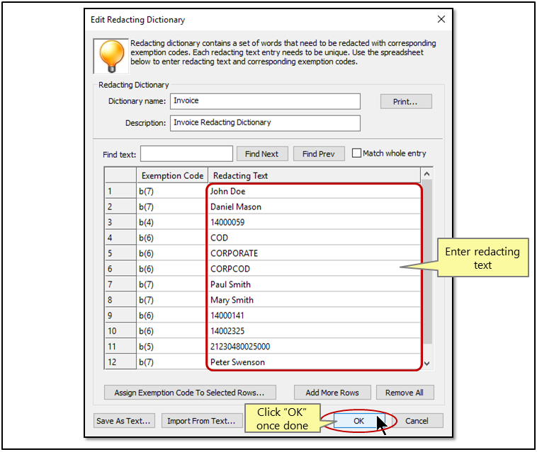 Redacting Multiple PDF Files with Guided Actions (Action Wizard)