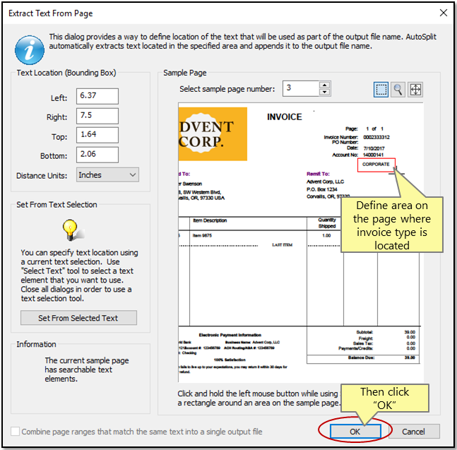 Splitting PDF Invoices Using AutoSplit Pro for Adobe Acrobat
