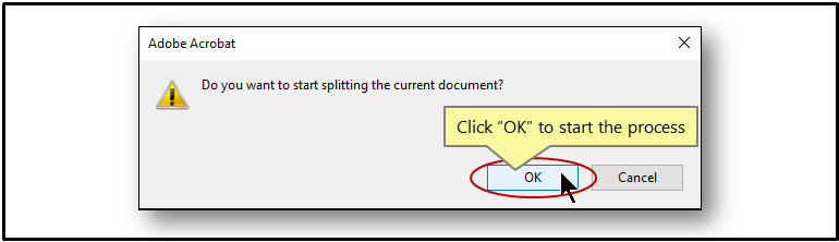 Splitting PDF Documents By a Keyword List
