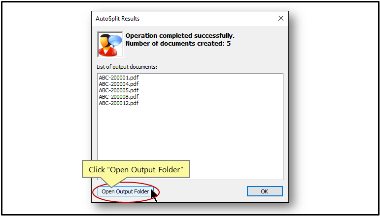 Splitting PDF Documents By a Keyword List