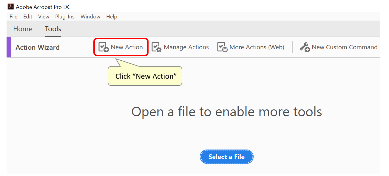 Using Action Wizard To Automatically Rename Documents With The AutoSplit Plug in For Adobe 