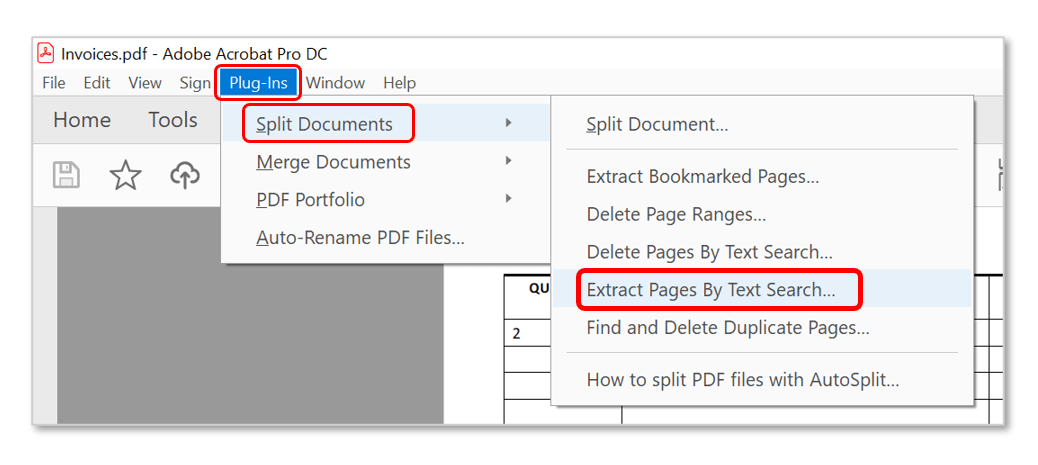 Extract Pages From A PDF Document Using A Text Search