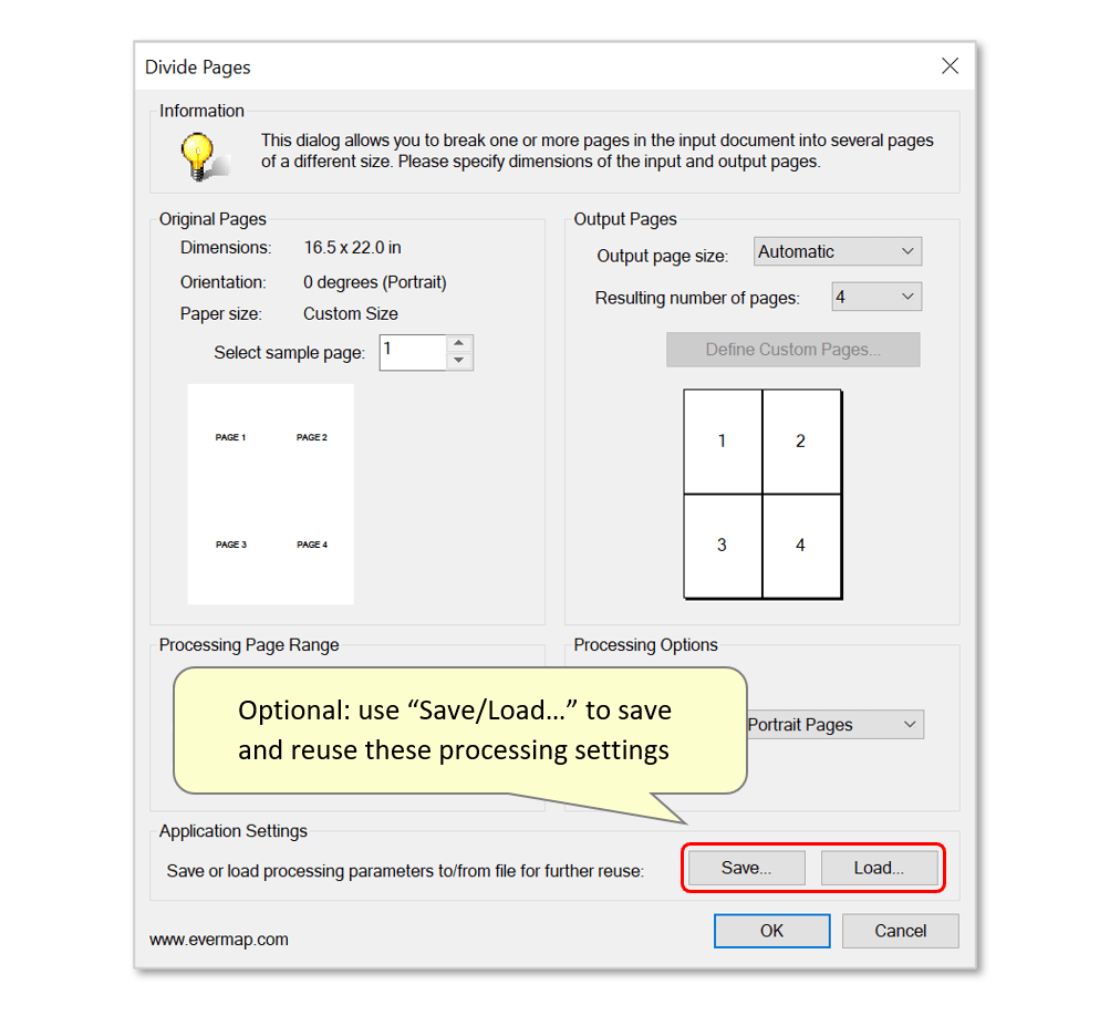 Divide PDF Pages Into Multiple With AutoSplit 