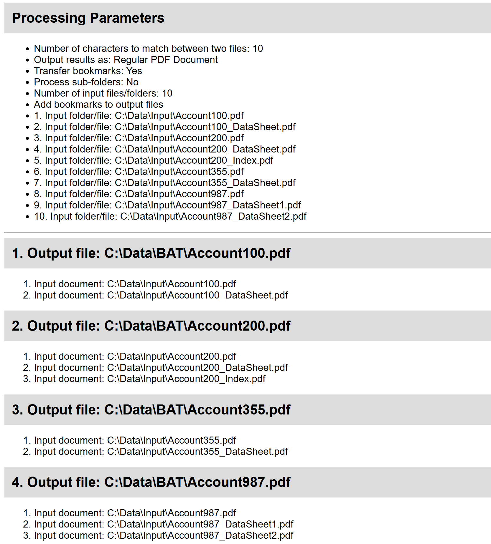 Merging PDF Documents With Similar File Names